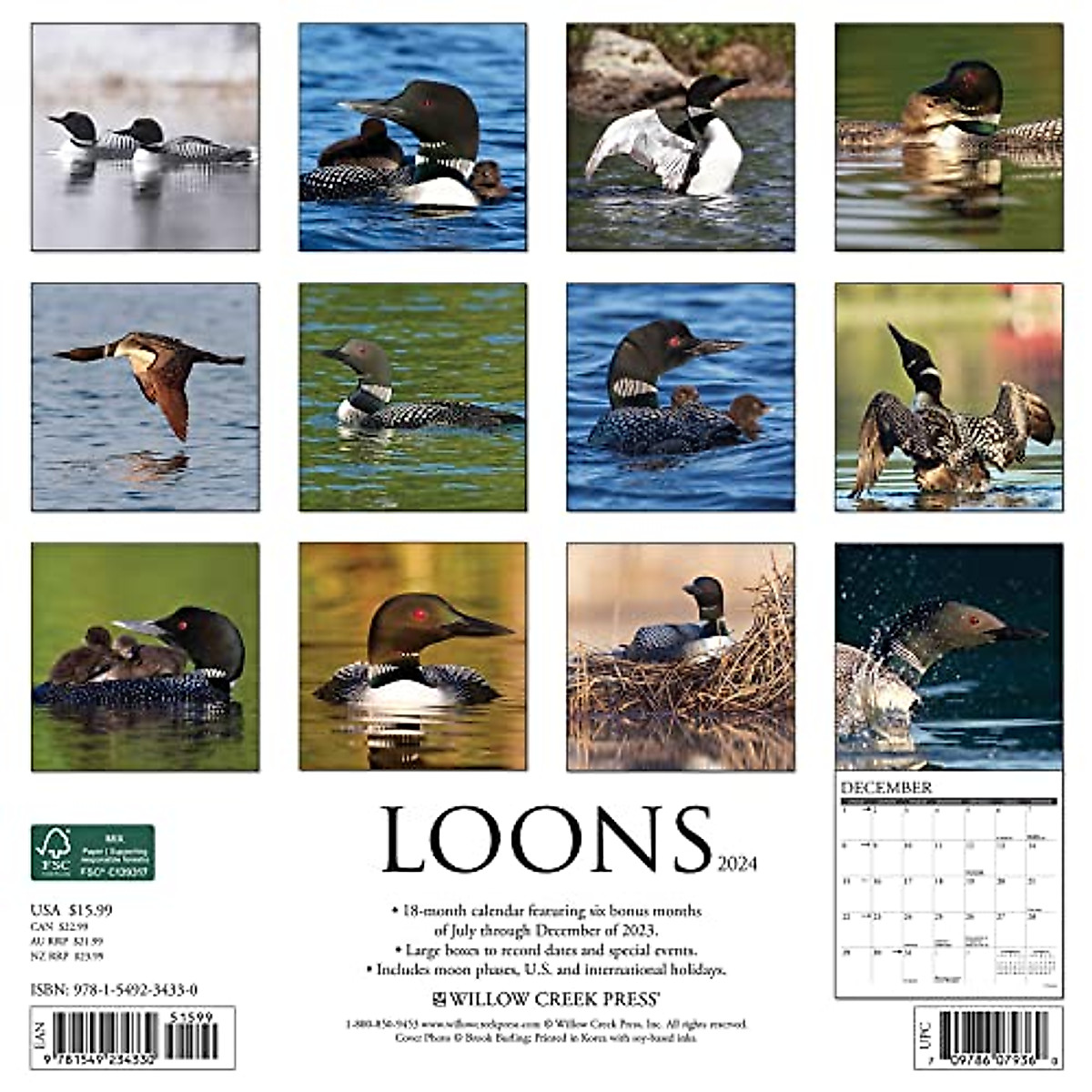Loons 2024 Calendar