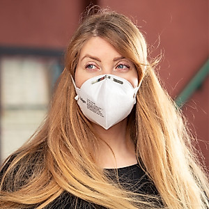 Dräger X-plore 1750 C N95 respirator mask made in the US | 20 NIOSH-approved respirators, universal fit