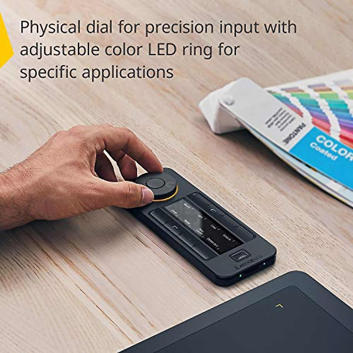 XENCELABS Quick Keys for Pen Tablet, Pen Displays, 40 Customizable Shortcut Keys, OLED Display, Used Wired or Wirelessly for macOS, Windows, and Linux