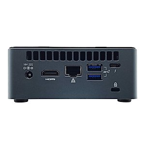 Intel PC NUC NUC10i7FNHN Mini PC/HTPC - 10th Gen 6-Core i7-10710U up to 4.70 GHz CPU, 32GB DDR4 RAM, 1TB SSD, Wi-Fi + Bluetooth, UHD Graphics, 4K Support, Windows 10 Pro, Intel NUC NUC10i7FNHN