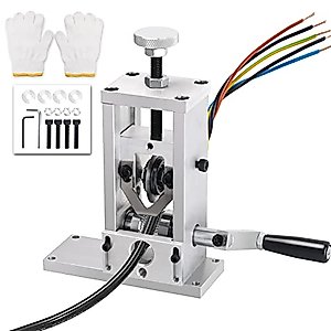 Dreacompy Wire Stripper Machine,Wire Stripper Tool For Stripping Scrap Copper Wire, Upgraded Wire Stripping Machine With Handle,#16 Gauge to 1.5 In Scrap Copper Wire And Romex,0.06-1.5 inch