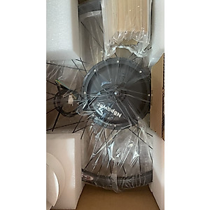 Color Display, Electric Bike Conversion Kit 52V 2000W Rear Motor Wheel Bicycle Kit with Sine Wave Controller, 7 Speed flywheel (26inch)