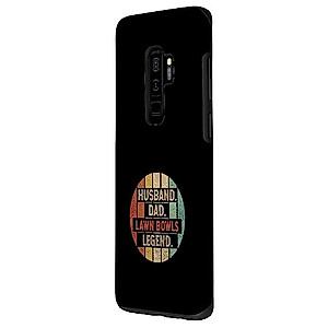 Galaxy S9+ Husband Dad Lawn Bowls Legend Vintage Case