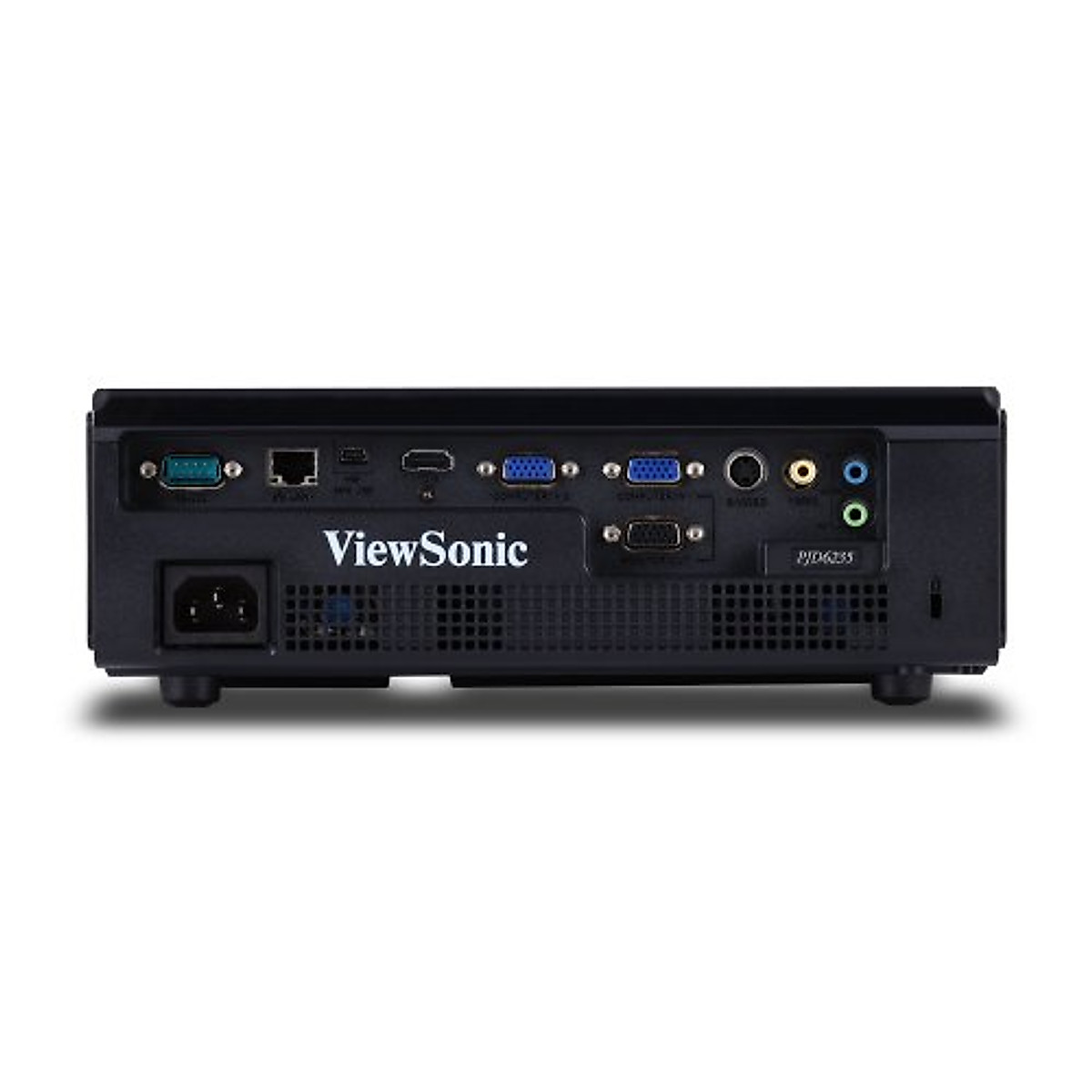 ViewSonic PJD6235 XGA DLP Projector with 1024 x 768 Resolution, 2800 ANSI Lumens, 15000:1 Contrast Ratio, LAN Control, HDMI, 3D Blu-Ray Ready (Black)