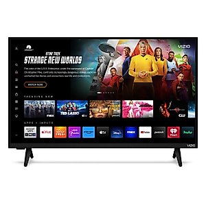 VIZIO 40-inch Full HD 1080p Smart TV with DTS Virtual: X, Alexa Compatibility, Chromecast Built-in, Bluetooth Headphone Capable, (VFD40M-08 New) (Renewed)