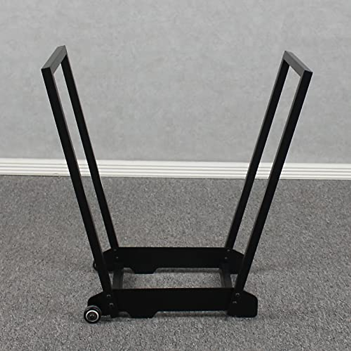 Industrial Rustic Firewood Log Rack for Home Fire Place Decoration,Indoor Outdoor Wrought Iron Firewood Holders,Lumber Storage Stacking,Metal Firewood Racks,Black(Large)