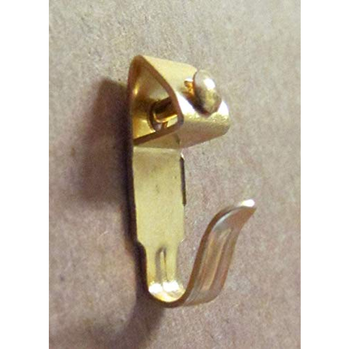 Brass Set of 3 Plate Hangers, Displays Plates on Wall Size 8" to 11" in Diameter