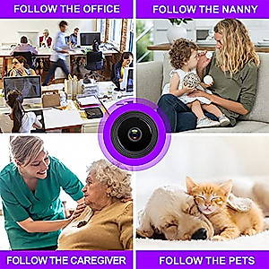 1080P HD Mini WiFi Security Camera,Indoor Surveillance Camera with Video Motion Detection,Remote Viewing for Security (M1)