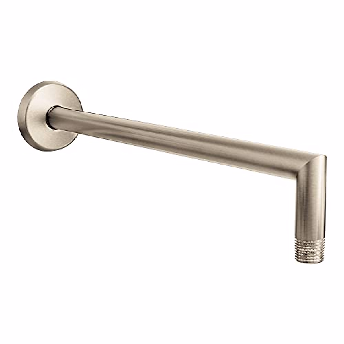 Moen Arris Brushed Nickel 14-Inch Rainshower Straight Shower Arm and Flange, S110BN