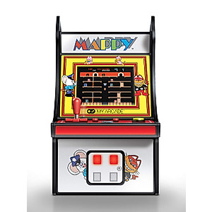 My Arcade Micro Player Game Bundle: Mappy and Ms. Pac-Man - Fully Playable 6.75 in. Collectible