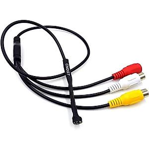 CCTV Hd Mini Pinhole Security Camera 90degree 1000tvl 6PCS Infrared IR LEDs Night Vision Pipe Snake Hidden Mini CCTV Surveillance Camera for Indoor use