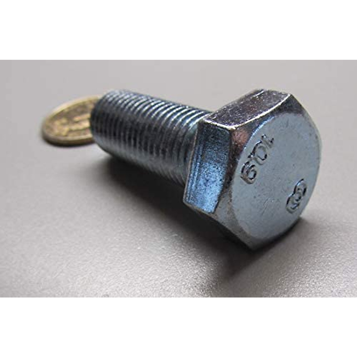 Class 10.9 Zinc Steel Hex Bolts FT M16 x 2 mm x 45 mm Long 5 pcs