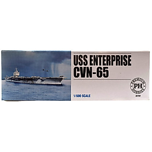 Premium Hobbies USS Enterprise CVN-65 1:600 Model Aircraft Carrier Kit 311V