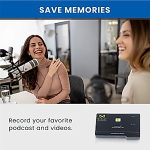 MuxLab Video Capture Recorder Device | HDMI to USB Recorder | Capture Video 1080P 60FPS | Save 1080P 30FPS | for PC, Game Consoles, TV Set Top Boxes | No Driver Required | Portable Game Recorder