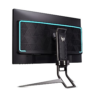 Acer Predator XB323QU NVbmiiphzx 31.5" WQHD 2560 x 1440 Gaming Monitor | G-SYNC Compatible | Agile-Splendor IPS 400 | Up to 170Hz Refresh Rate | Up to 0.5ms | TUV/Eyesafe | Display Port & 2 x HDMI 2.0