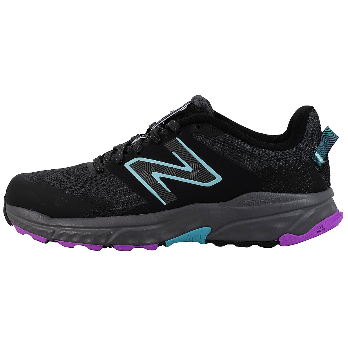 New Balance Women's Fresh Foam 510 V6 Trail Running Shoe, Magnet/Cosmic Rose/Virtual Blue, 9