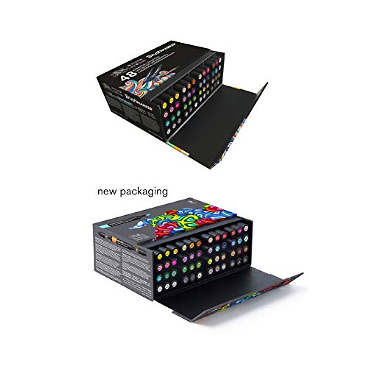 Winsor & Newton ProMarker Brush Set, 48 Count, Essential Collection