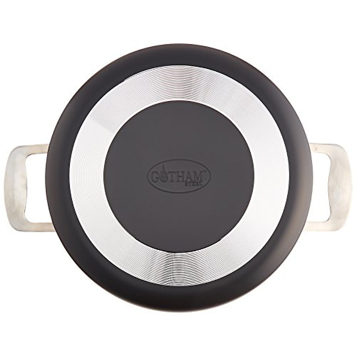 Gotham Steel 1049 5 quart stock pot, Brownish