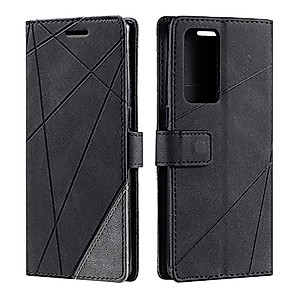 ZHANGUO Mobile Phone Case Bag Wallet Case for Oppo Reno 6 Pro Plus 5G Case, PU Leather Flip Folio Case with Card Holders [Shockproof TPU Inner Shell] Phone Cover, Protective Case Back Cover Case