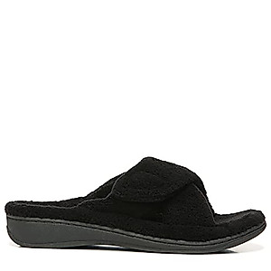 Vionic Women's Relax Slipper, Black, 9 M