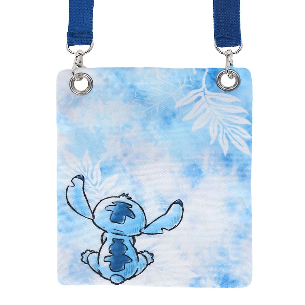 Disney Passport Bag Crossbody Travel Stitch Sitting