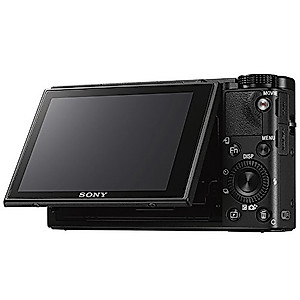 Sony Cyber-Shot DSC-RX100 V 20.1 MP Digital Still Camera with 3" OLED, flip Screen, WiFi, and 1” Sensor DSCRX100M5/B