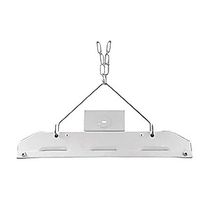 NICOR Lighting HBL3321UNV50K LED High Low Bay, White