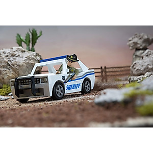 Roblox Action Collection - The Neighborhood of Robloxia Patrol Car Vehicle [Includes Exclusive Virtual Item]