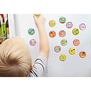 Jennakate- Toddler Daily Routine and Behavior Reward Chore ADD-ON Magnets with Pictures (Good Behavior)
