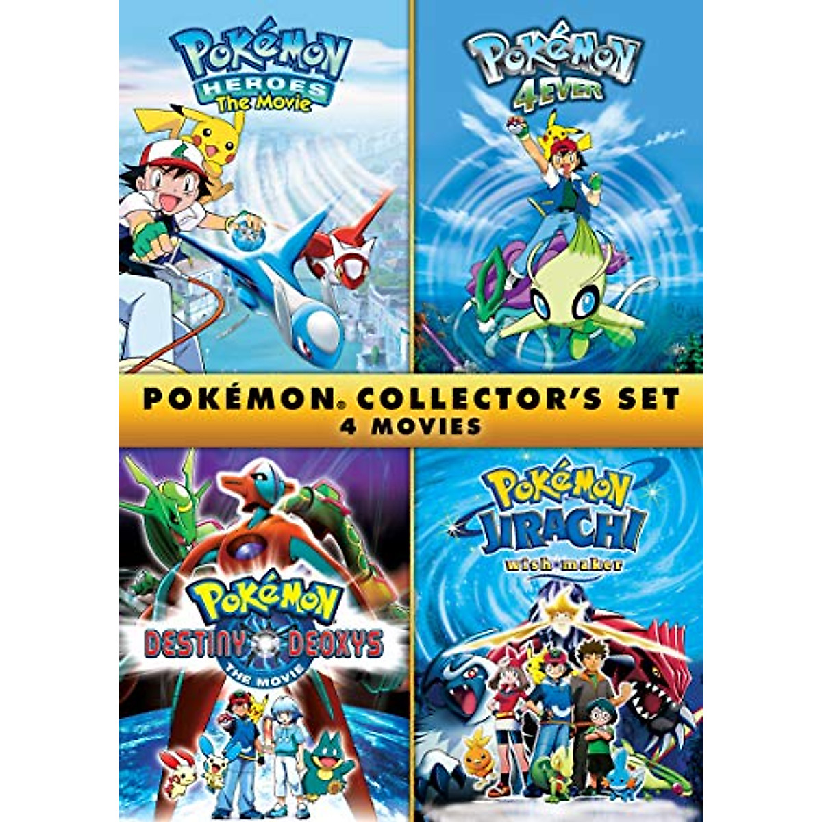 Pokémon 4 Movie Collection