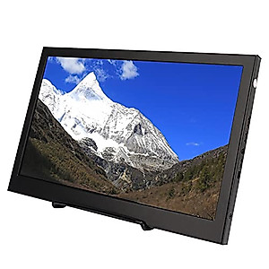 Capacitive Touch Screen, 13.3in 050121113C Monitor Support HD Multimedia VGA Input Interface Portable Color Display Speaker 100‑240V US
