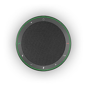 Jabra Speak2 75 Wireless Bluetooth Speakerphone - 4 Noise-Cancelling Mics, Full-Range 65mm Portable Speaker and Super-Wideband Audio - Certified for Zoom and Google Meet - Dark Grey,Black