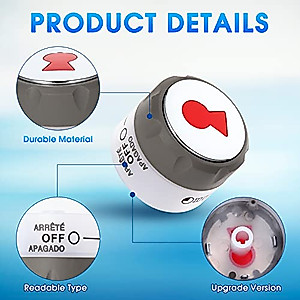 Upgraded Grill Lighted Control Knobs for Weber 91538 E-470/670, S-460/470/660/670