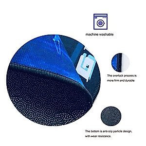 ACIIUCCUA Gaming Rugs for Teen Boys Video Game Modern Gamer Life Area Rug Black Sofa Floor Polyester Mat for Leisure/Living Room/Bedroom/Bath/Gaming Room Home Decor