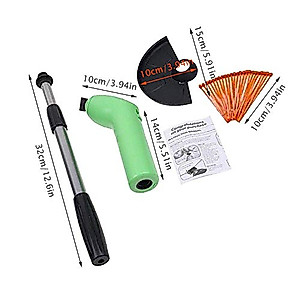 ampusanal Household Small Weed Trimmer, Lawn Mower, Portable Grass Trimmer Handheld, Cordless String Trimmer Edger, Telescopic Grass Trimming Tool, Use for Home Garden Lawn