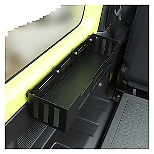 HIGGEL Trunk Door Side Organizer Box Bracket Tail Trunk Box Multifunctional Metal Storage Box Replacement for Suzuki Jimny 2019 2020 2021 2022 JB74