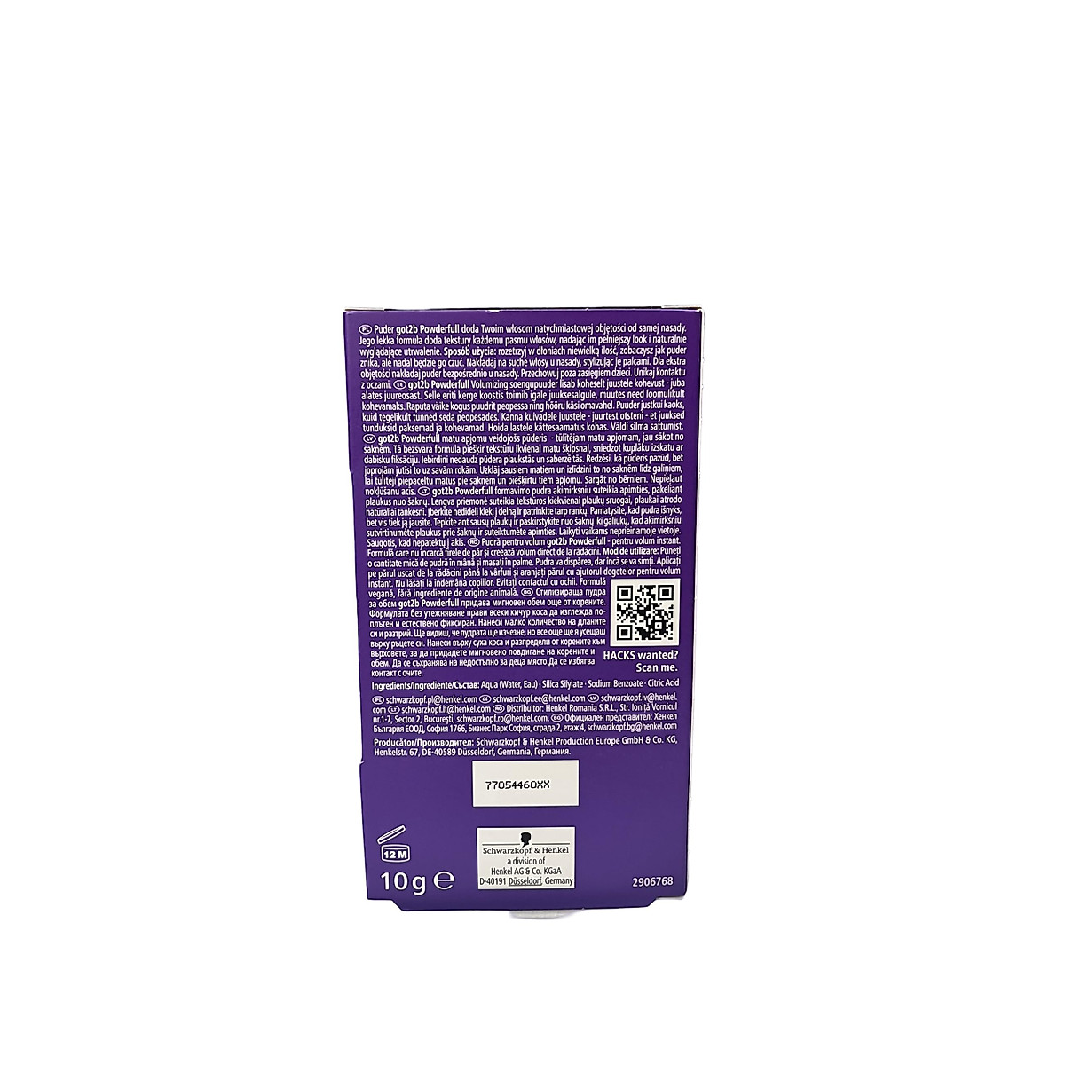 GOT2B Powderful Volumizing Styling Powder, 0.35 Oz (2 Pack)