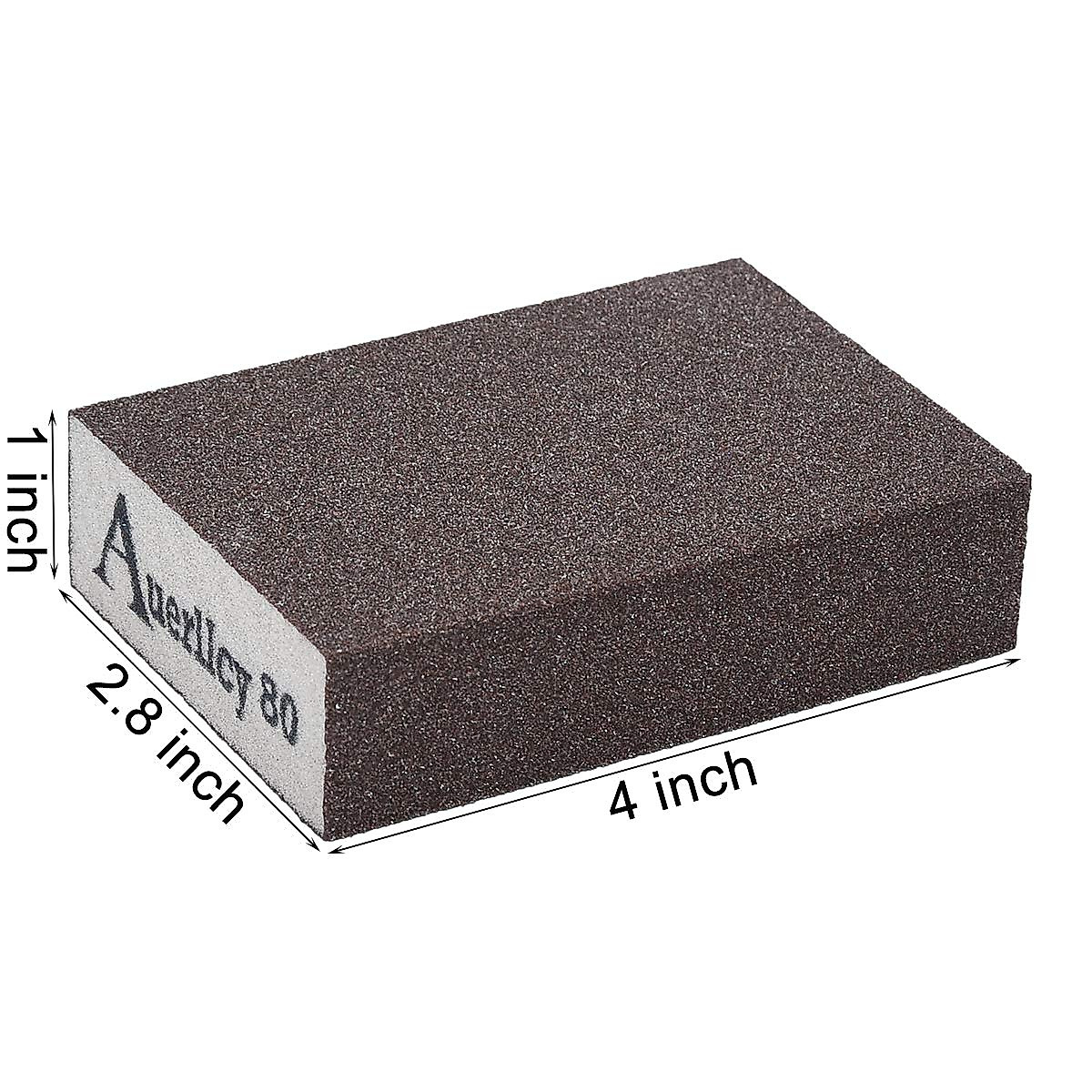 Sanding Sponge, Auerllcy Coarse/Medium/Fine/Superfine 4 Different Specifications Sanding Blocks Assortment,Washable and Reusable.