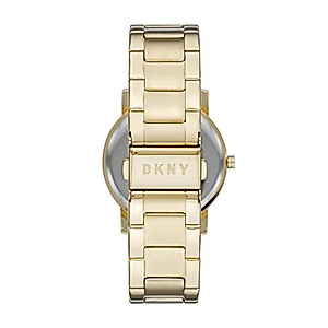 DKNY Women's Soho Quartz Stainless Steel Dress Watch, Color: Gold (Model: NY2959)