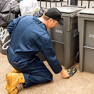 HOY HOY Trap A Roach - 100 Traps [20 Pack] Bait Glue Traps, Kids & Pet Safe Indoor Home, Sticky Pest Control Trap, Roach Killer, Made in Japan