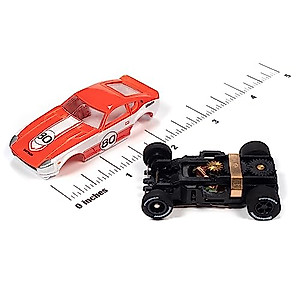 Auto World Xtraction 1973 Datsun 240Z Covered Headlights (Red) HO Scale Slot Car