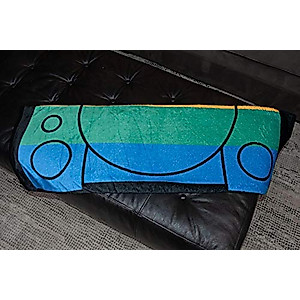 JUST FUNKY Playstation Soft Fleece Throw Blanket | 45 x 60 Inch Lightweight Cozy Blanket