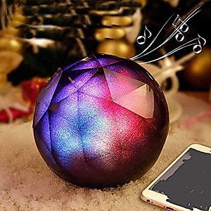 N/A Speaker Color Ball Mini Bluetooth/Wireless Speaker with Fantasy Sky Colorful Lights Portable Speaker/Audio Remote contro