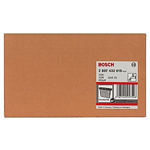 Bosch 2607432015 Polyester Bellows Filter for Gas 25 Professional