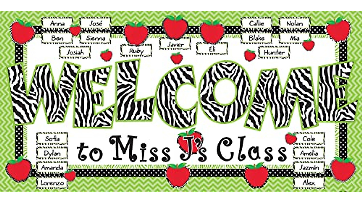 Teacher Created Resources Fancy Apples Mini Accents - Classroom Decor