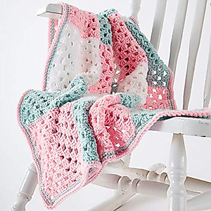 Caron One Pound Yarn - 2 Pack with Pattern Cards in Color (White)