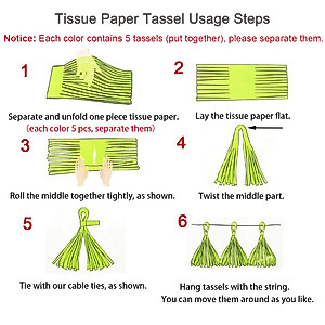 Aonor Gender Reveal Party Decorations - Glitter Letters Baby and Boy or Girl with Hearts Banner, Tissue Paper Tassels Garland Set for Baby Shower Party Decorations