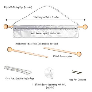 Sports Flags Pennants Company Window Garden Flag Hanger Holder
