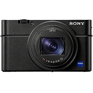 Sony DSC-RX100M6 RX100 VI Cyber-Shot Digital Camera 20.1 MP with 24-200mm Zoom Lens + Lexar 64GB SDHC/SDXC UHS-I Card + Dual Battery Kit + Accessory Bundle