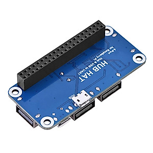 Fosa USB to UART Onboard 4 Port USB HUB HAT for Raspberry Pi B+ / 2B / 3B / Zero/Zero W